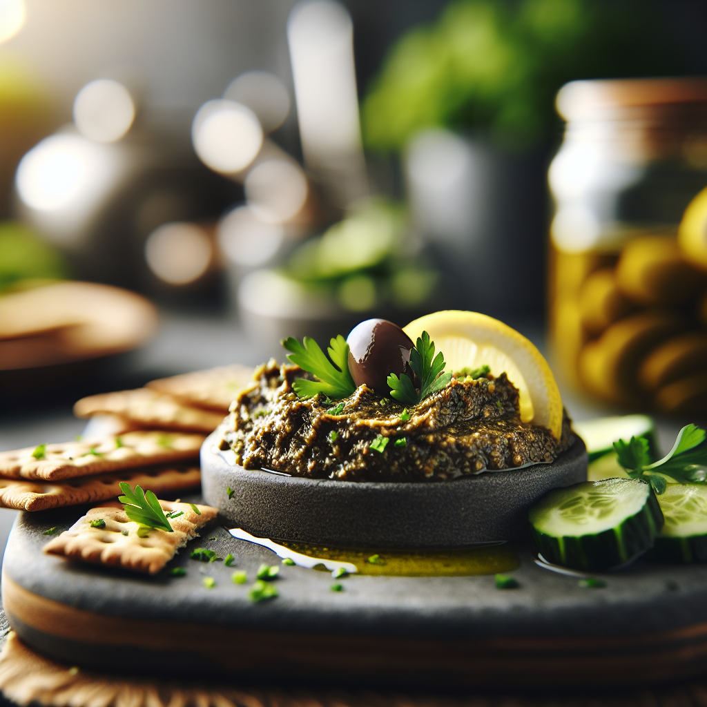 Mediterranean Olive Tapenade with Garlic Powder | Chefari | Analyze ...