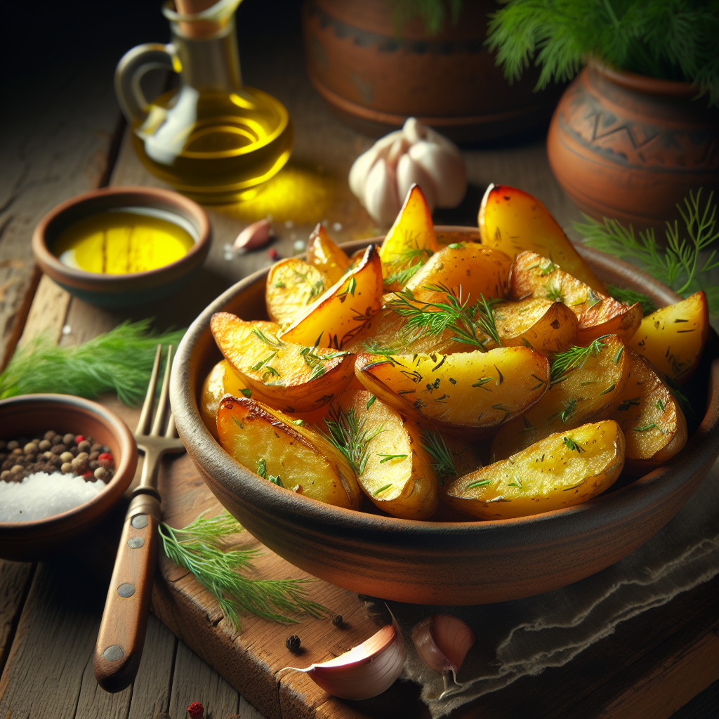 Classic Russian Roasted Potatoes | Chefari | Analyze Restaurant Menus ...