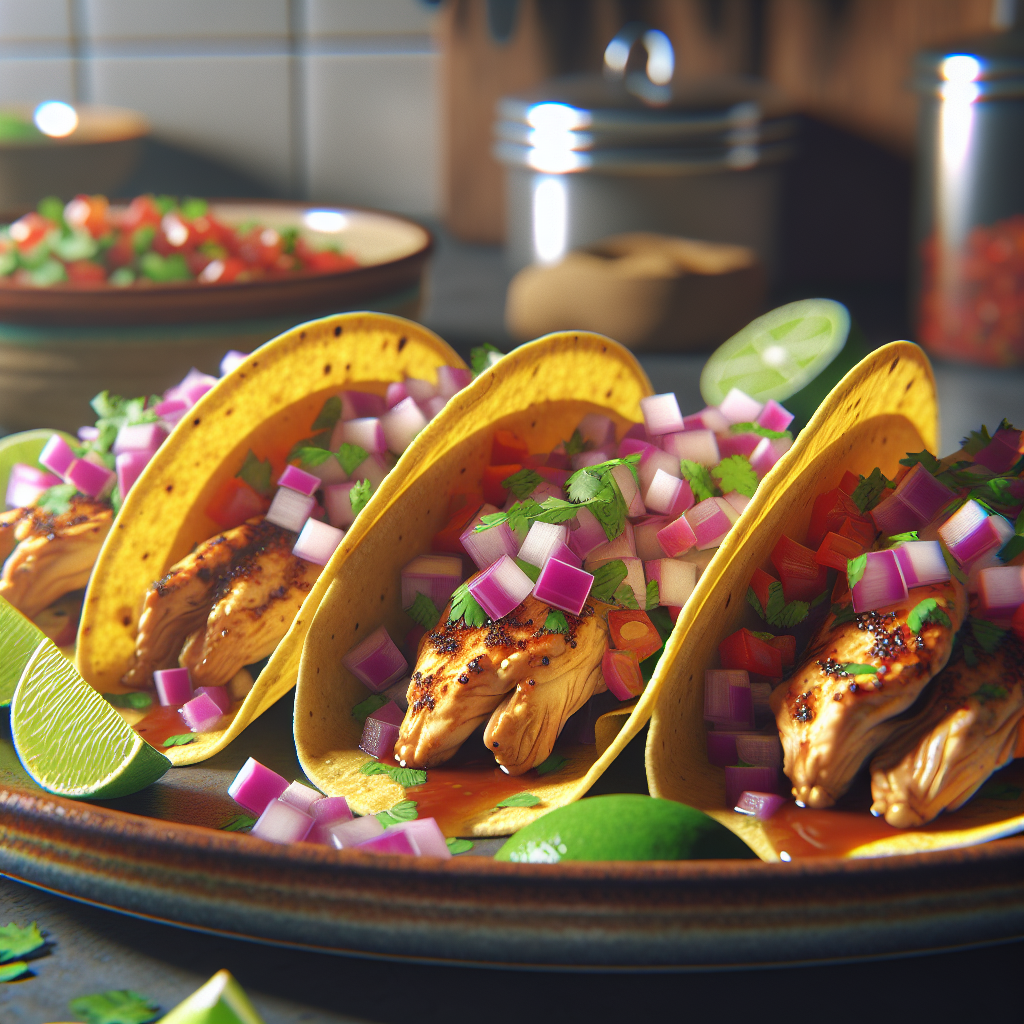 High-Protein Chicken Thigh Tacos | Chefari | Analyze Restaurant Menus ...